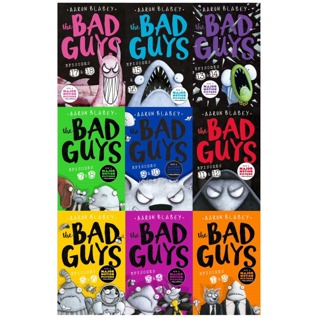 The Bad Guys 9 Books Collection Set (Episode 1 to 18) By Aaron Blabey ...